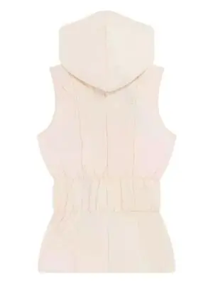 Repetto Hooded Sleeveless Down Gilet