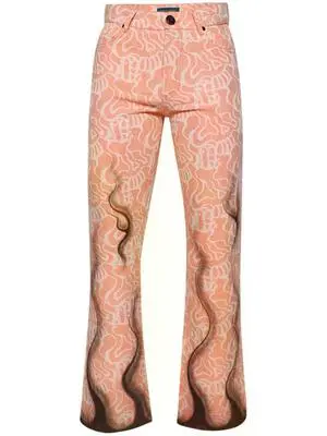 CASELLA MEYER Flames Jacquard Trousers