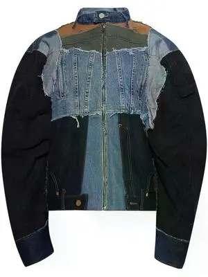 Natasha Zinko Upcycled Denim Jacket - Blue