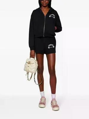 SAINTWOODS Logo-print Cotton Track Shorts