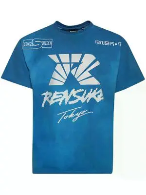 RENSUKE TOKYO Graphic T-shirt - Blue