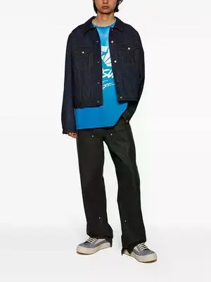 RENSUKE TOKYO Graphic T-shirt - Blue