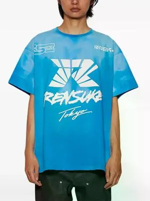 RENSUKE TOKYO Graphic T-shirt - Blue