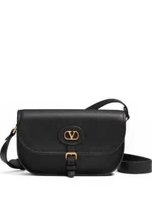 Valentino Garavani Antibes Leather Messenger Bag - Black