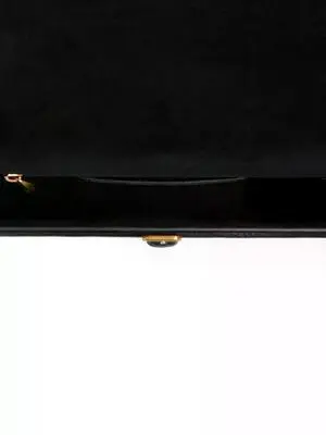 Valentino Garavani Leather Messenger Bag - Black