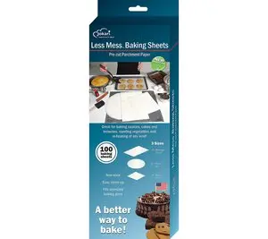 JOKARI Less Mess Baking Sheets, 100 Pieces