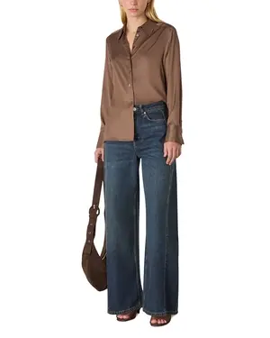 Whistles Metallic Shirt