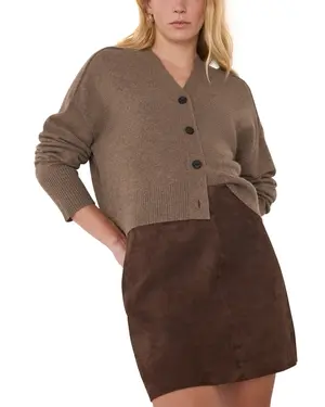 Whistles Cashmere Button Cardigan