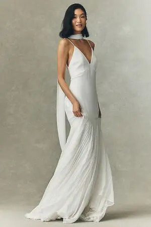 White Chiffon Dresses