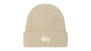 StÜssy Basic Cuff Beanie - Faded Tan