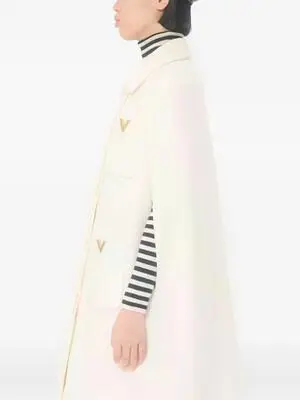 Valentino Garavani Drill Double Cape - Neutrals