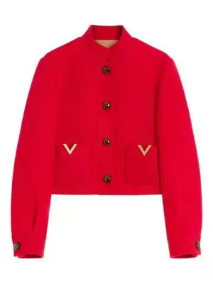Valentino Garavani Drill Double Caban Jacket