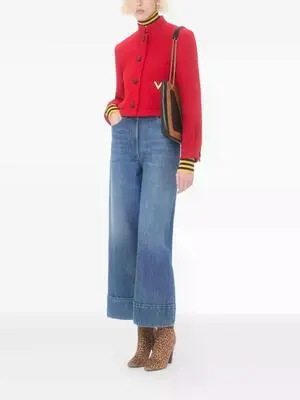Valentino Garavani Drill Double Caban Jacket