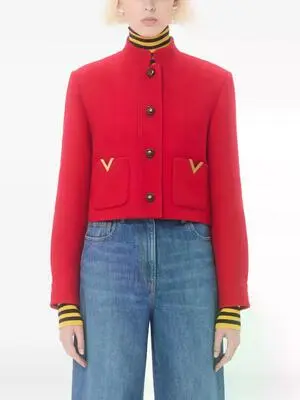 Valentino Garavani Drill Double Caban Jacket
