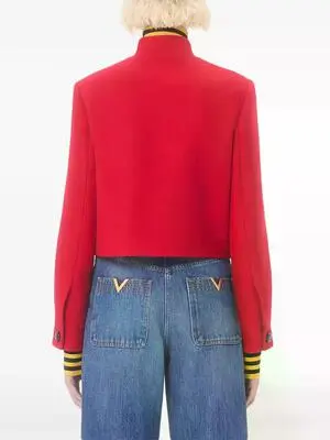 Valentino Garavani Drill Double Caban Jacket