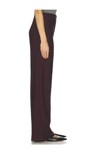 Veronica Beard Giovanna Pant - Dark Currant Melange