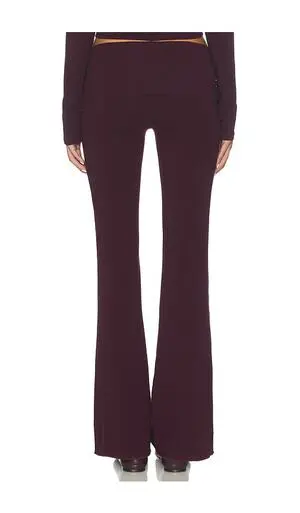 SKIMS Cotton Jersey Foldover Pant