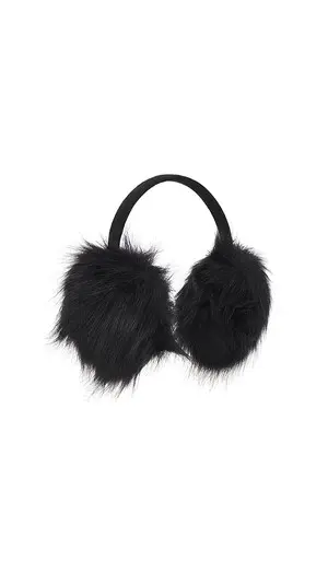 UNREAL FUR Ear Muffs - Black