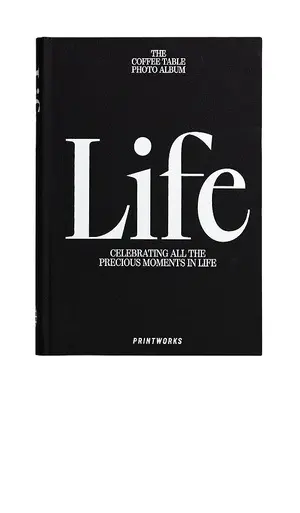 PRINTWORKS Life Photo Book - Black