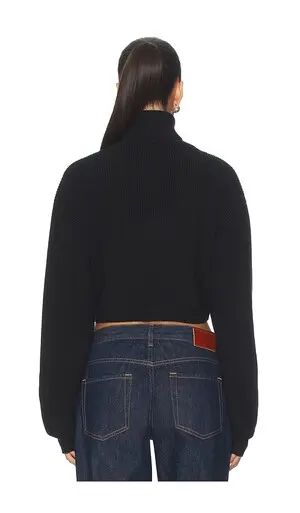 Superdown Zinnia Sweater Top - Black