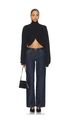 Superdown Zinnia Sweater Top - Black