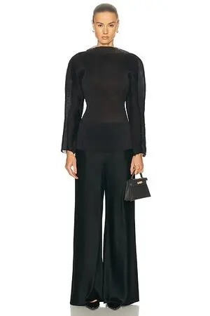 RÓHE Sculptural Plisse Top