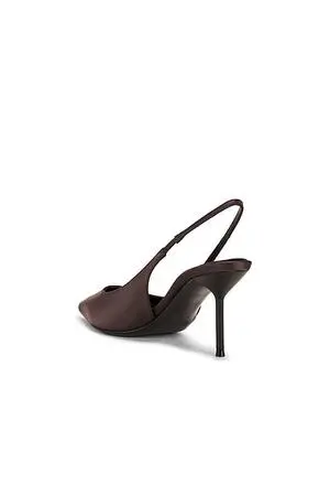 Paris Texas Lidia 70 Slingback Pump - Ebano