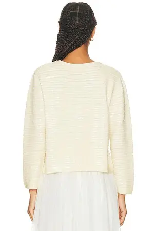 BODE Spotlight Swing Cardigan - Ivory