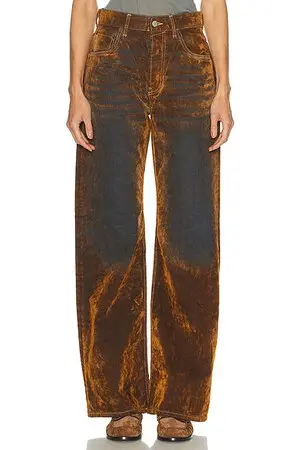 Acne Studios Flocked Wide Leg