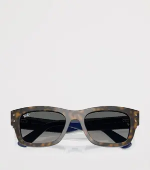 Ray-ban Acetate Rectangle Sunglasses - Grey