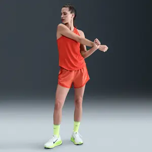 Nike Tempo Dri-fit Mid-rise Running Shorts - Red