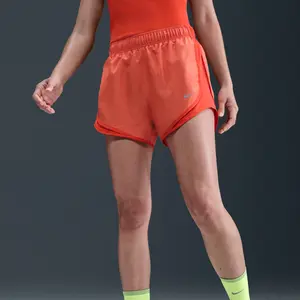 Nike Tempo Dri-fit Mid-rise Brief-lined Running Shorts - Red