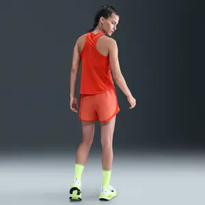 Nike Tempo Dri-fit Mid-rise Brief-lined Running Shorts - Red
