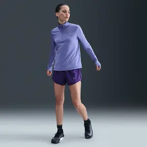 Nike Tempo Dri-fit Mid-rise Running Shorts - Purple
