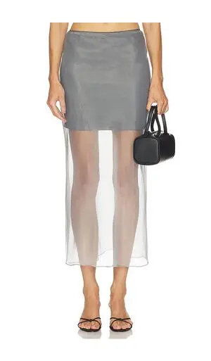 Line & Dot Frill Skirts
