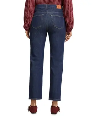HOBBS LONDON Shea Mid Rise Straight Leg Jeans