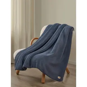 UGG Whitecap Throw Blanket, 50 X 70 - Denim