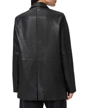 ALLSAINTS Arna Leather Blazer