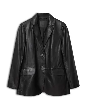 ALLSAINTS Arna Leather Blazer