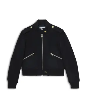REISS Wool Bomber Jacket