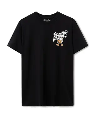 Junk Food Clothing Nfl Cleveland Browns Icon Flea Market Tee - Black
