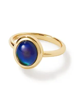 ANA LUISA Mood Stone Ring - Gold