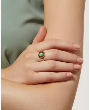 ANA LUISA Mood Stone Ring
