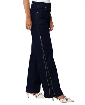 RUDES DENIM Mid-rise Caroline Pant