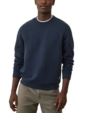 Marine Layer Corbet Ribbed Crewneck Sweater