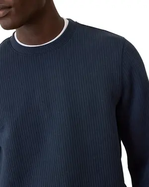 Marine Layer Corbet Ribbed Crewneck Sweater