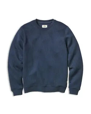 Marine Layer Corbet Ribbed Crewneck Sweater
