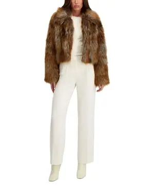 LYLA GRANT Faux Fur Jacket