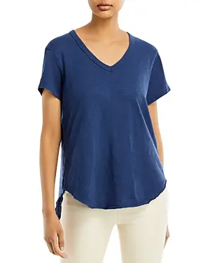 Wilt Shrunken V-Neck Tee Eclipse