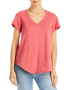 Wilt Shrunken V-Neck Tee Pepper